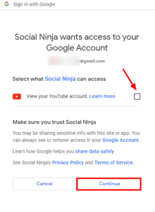 YouTube Configuration | YouTube Feeds | WP Social Ninja