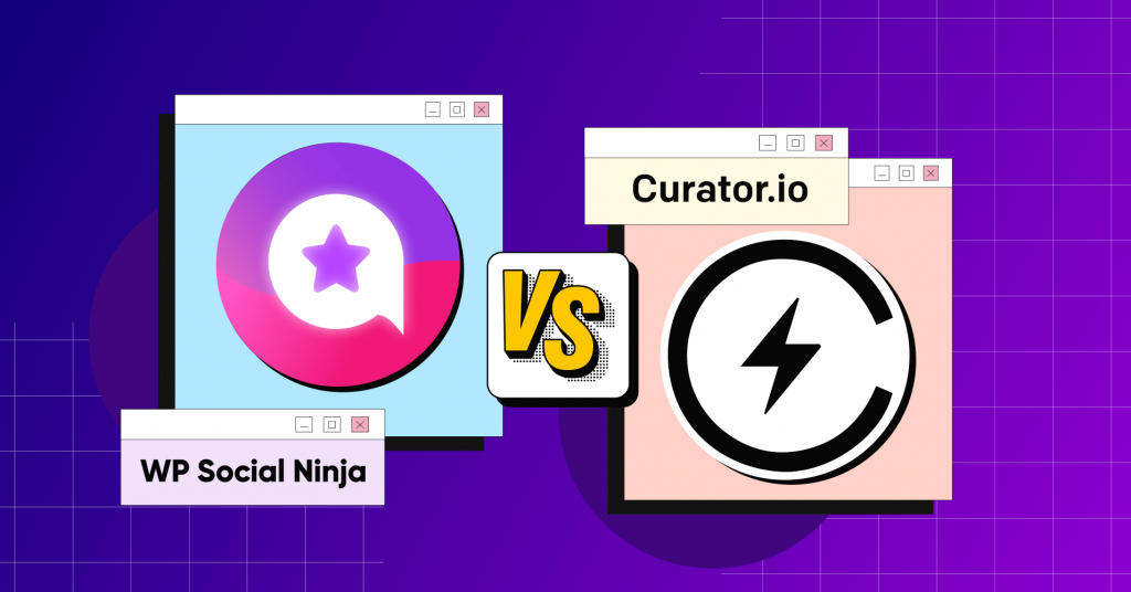WP Social Ninja vs. Curator.io