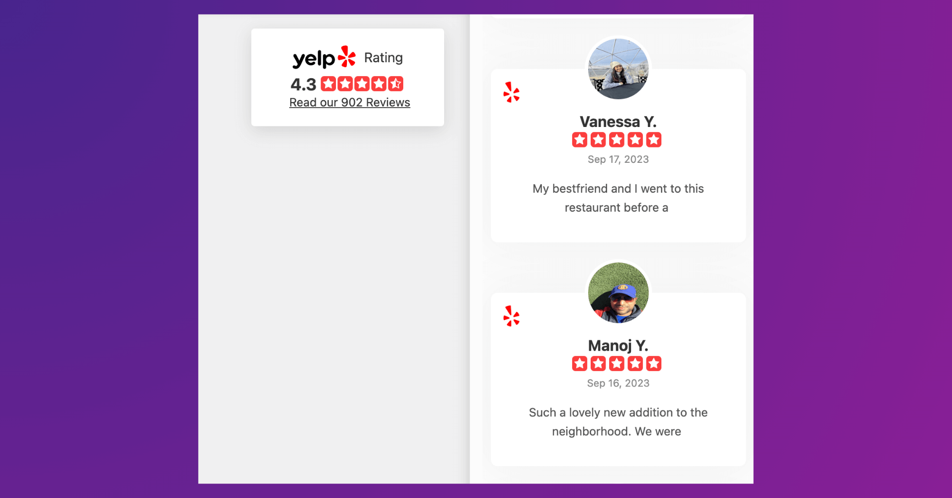 Best Yelp Review Template for WordPress Websites