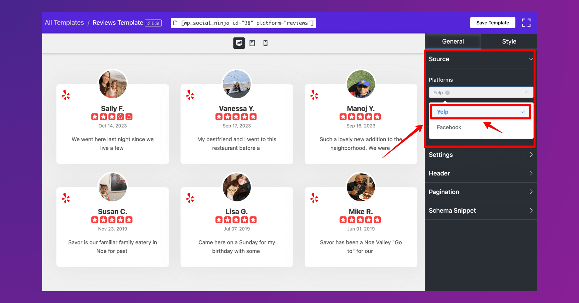 Best Yelp Review Template for WordPress Websites