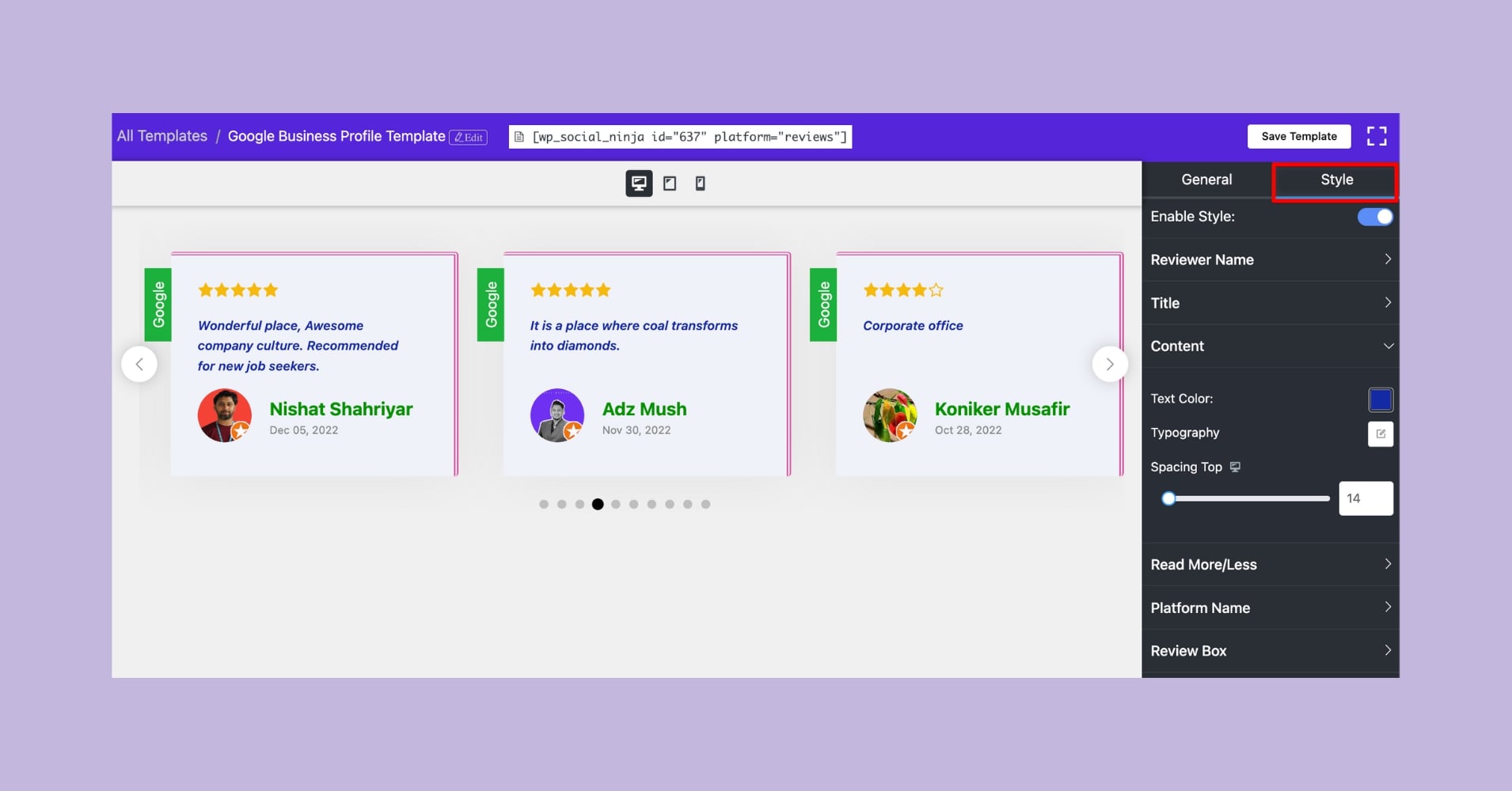 How to Add Reviews on Website